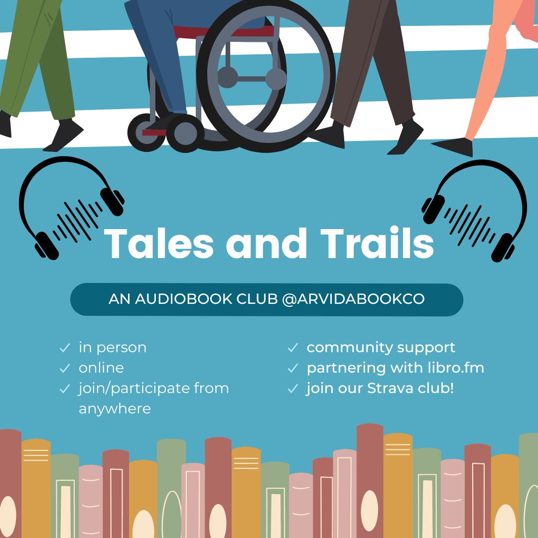 New Book Club Alert: Tales and Trails (an audiobook club) – Arvida Book Co.