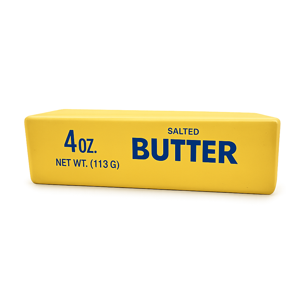 Fun Doh 6" Butter Stick Slow Rise Fidget Toy - 12/Display – Arvida Book Co.