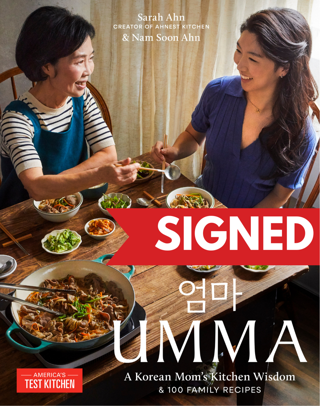 Umma: A Korean Mom's Kitchen Wisdom and 100 Family Recipes *Signed* (n ...