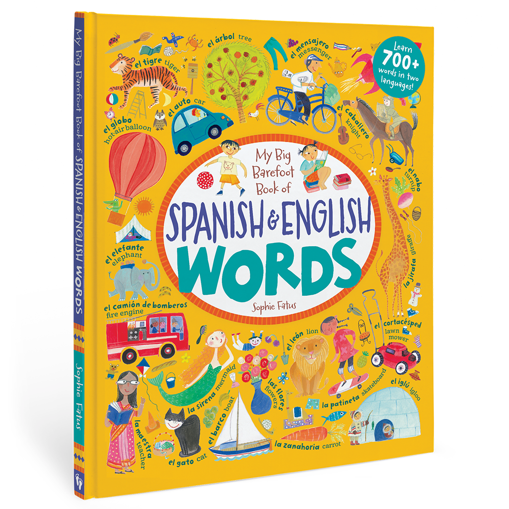 My Big Barefoot Book of Spanish and English Words – Arvida Book Co.