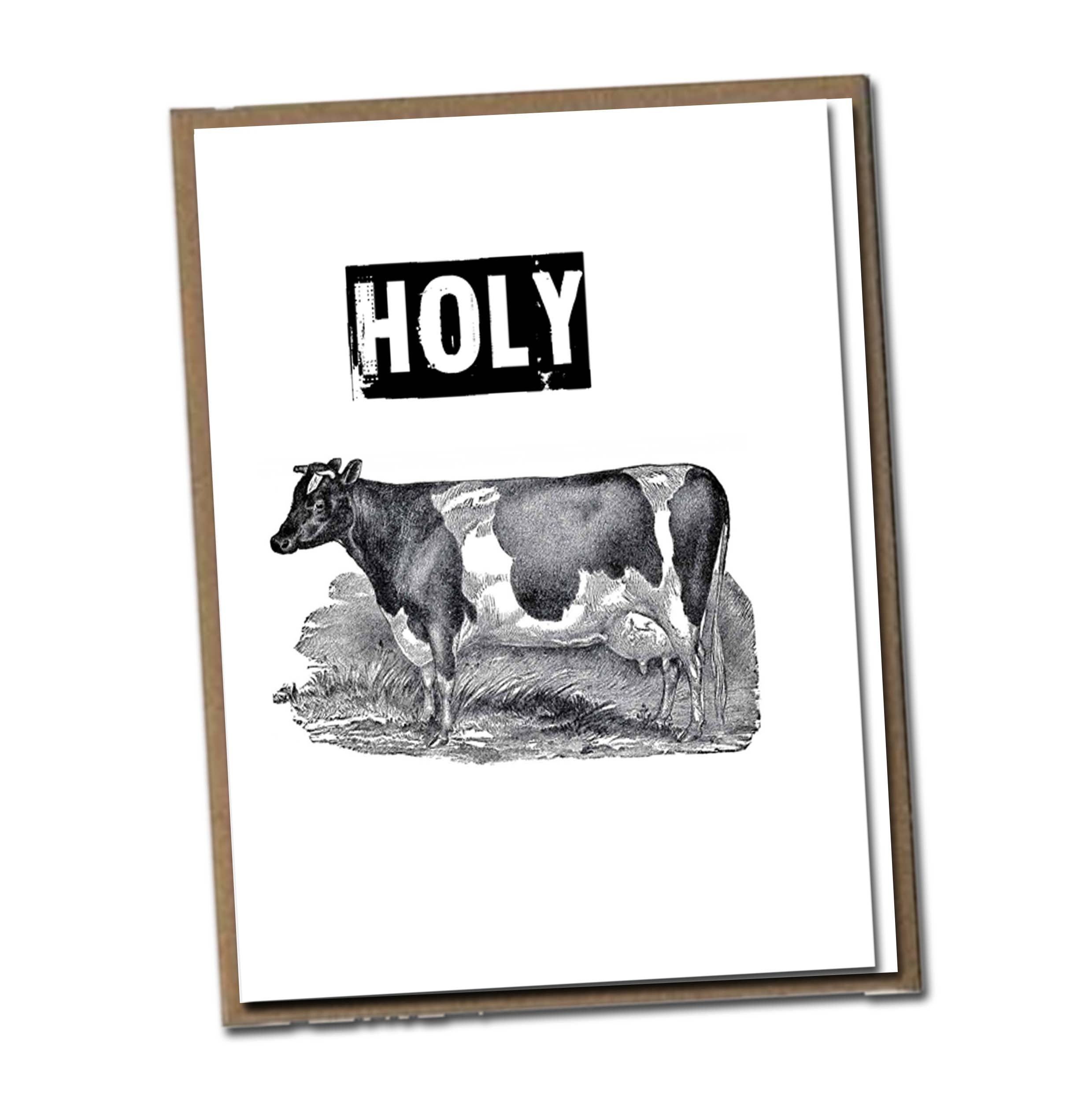 Holy Cow Congratulations Greeting Card – Arvida Book Co.